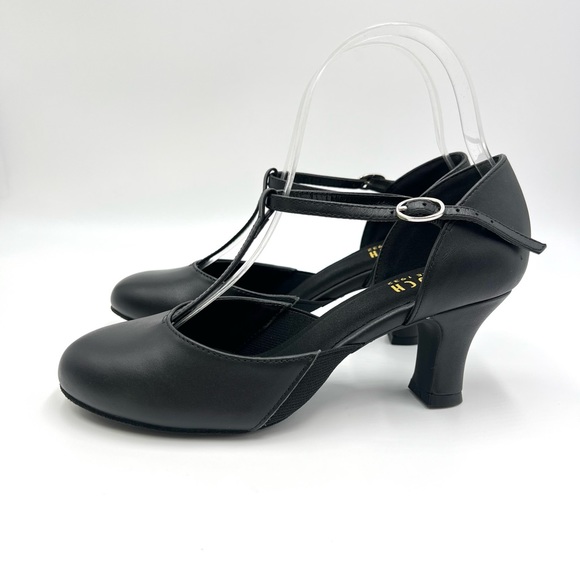 Bloch | Shoes | Bloch Womens S390l Black Leather Split Flex Character ...